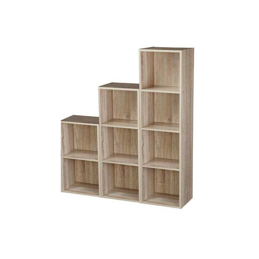 ÉTAGÈRES RECTANGULAIRE EN BOIS/MÉTAL - Mobilium