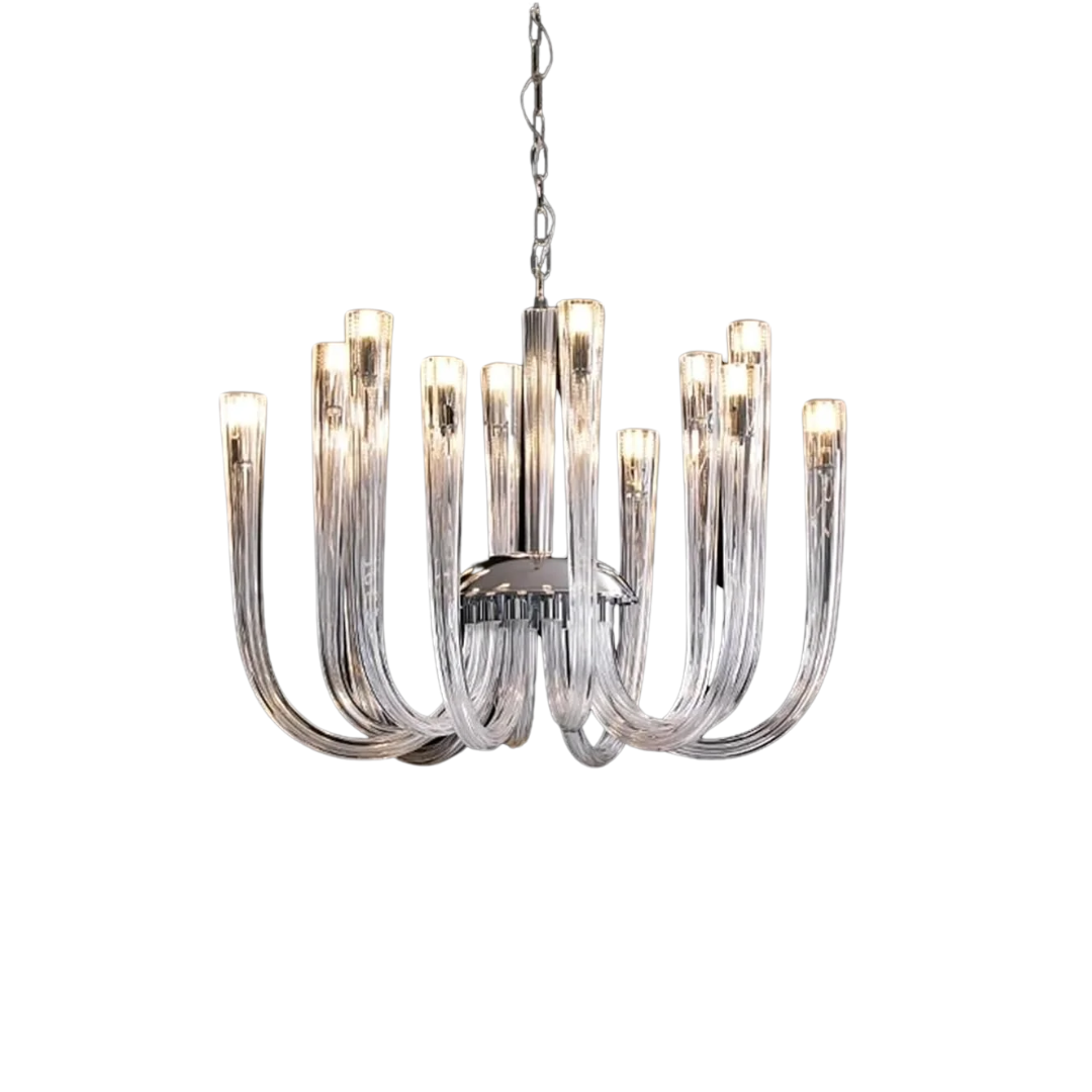 LUCE LUSTRE CHANDELLIER EN COREIL CRISTAL - Mobilium
